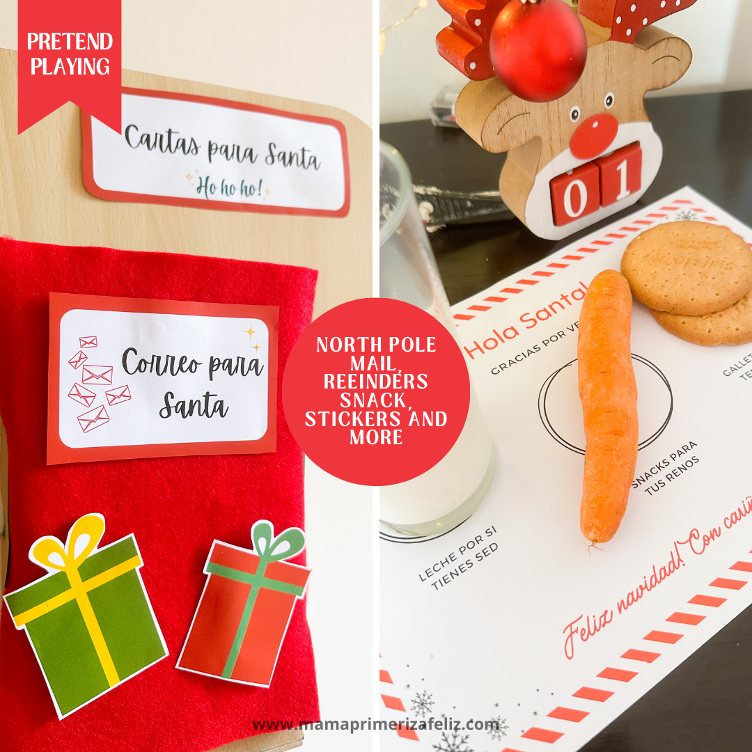 Printable Kit: Letters for Santa - Mama Primeriza Feliz