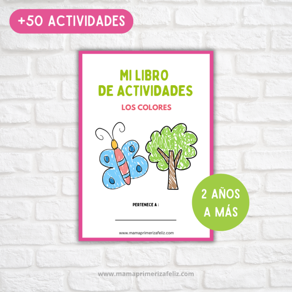 Librito de actividades : Los colores - Mama Primeriza Feliz