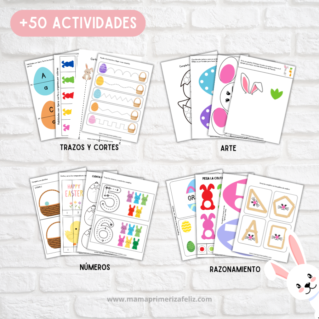 Librito de actividades edición pascuas - Mama Primeriza Feliz